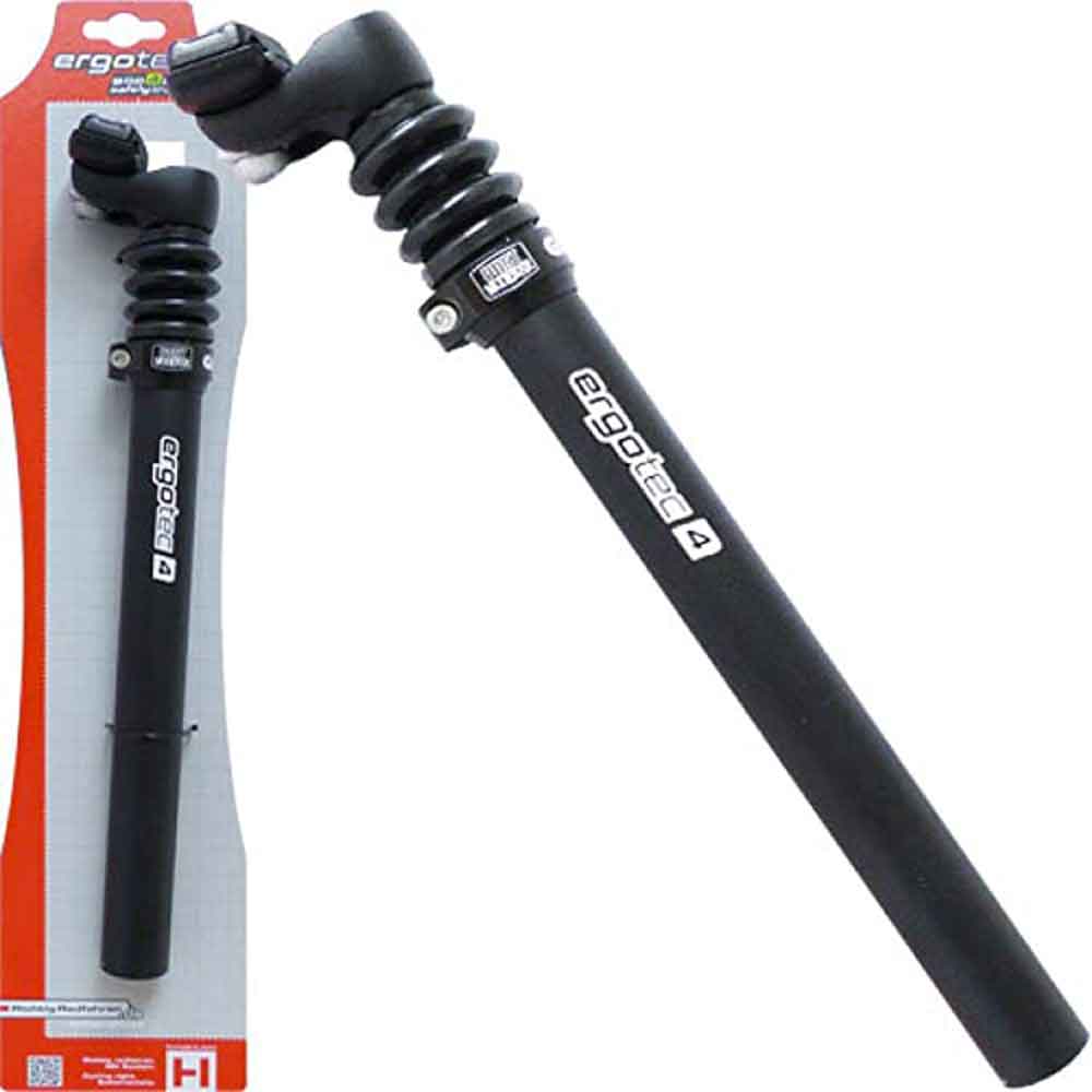 Ergotec Suspension Seatpost 27.2x350mm black